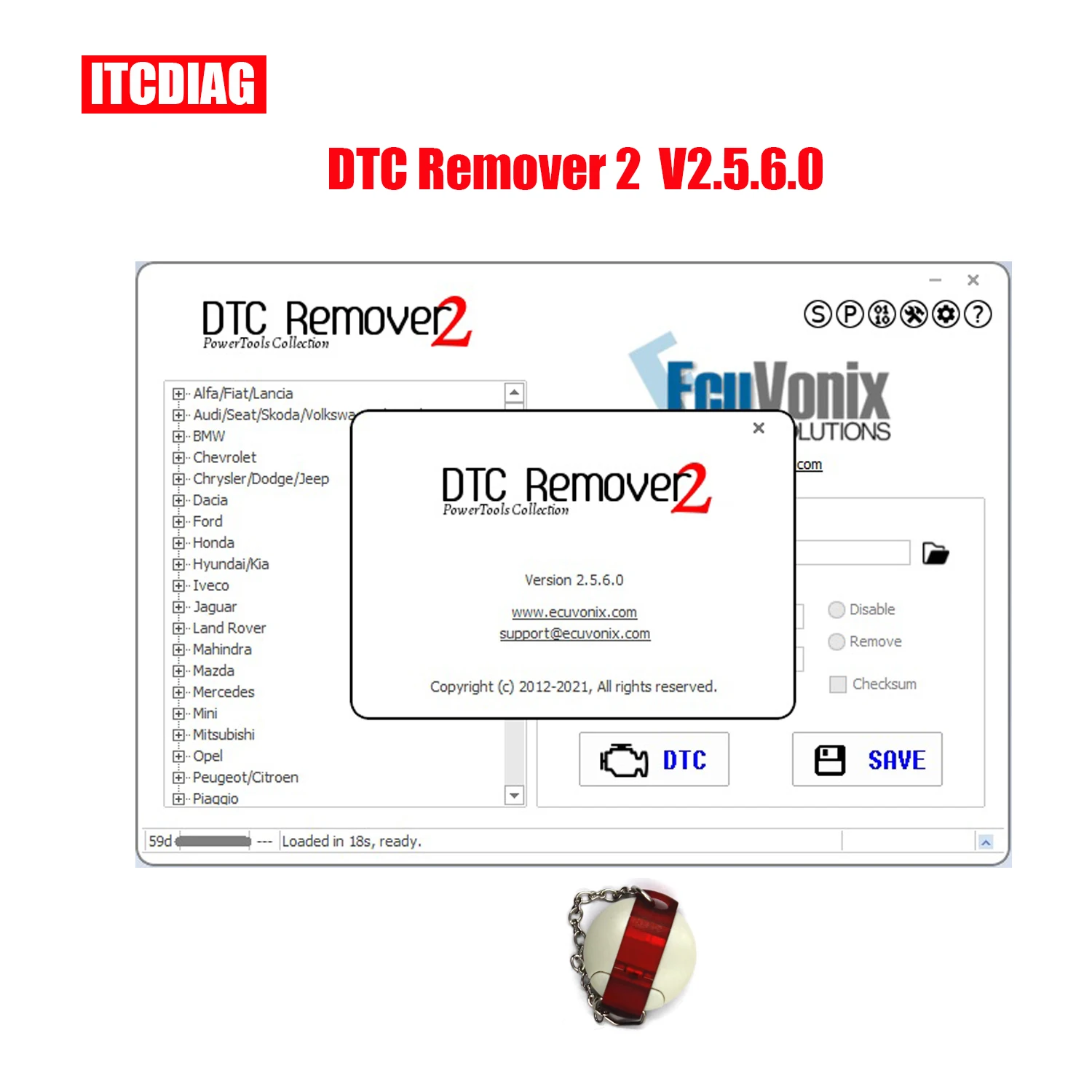 New V2.5.6 Dtcremover 2 Dtc Remover Dtc Off Delete Software Remove Or ...