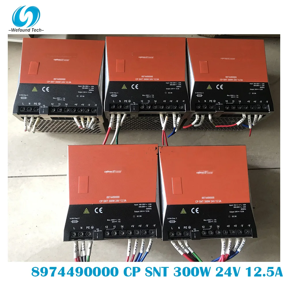 Original For Weidmüller 8974490000 CP SNT 300W 24V 12.5A Rail Switching Power Supply Single ...