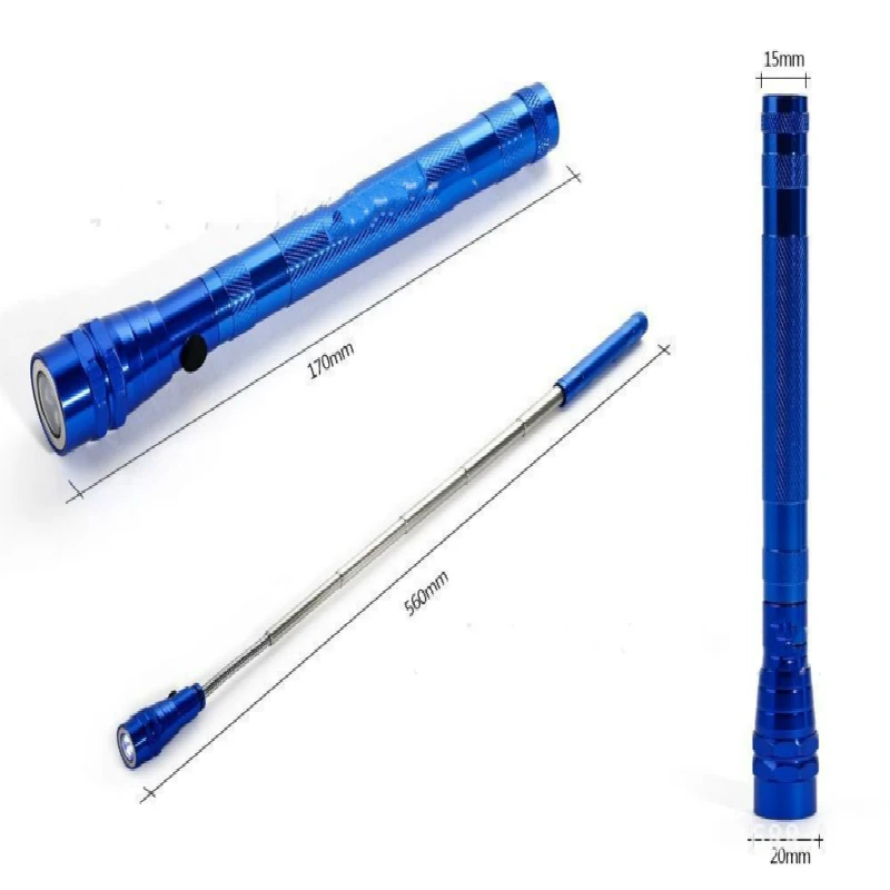 Multifunctional Telescopic Flexible Neck Telescopic Magnet Powerful 3 ...