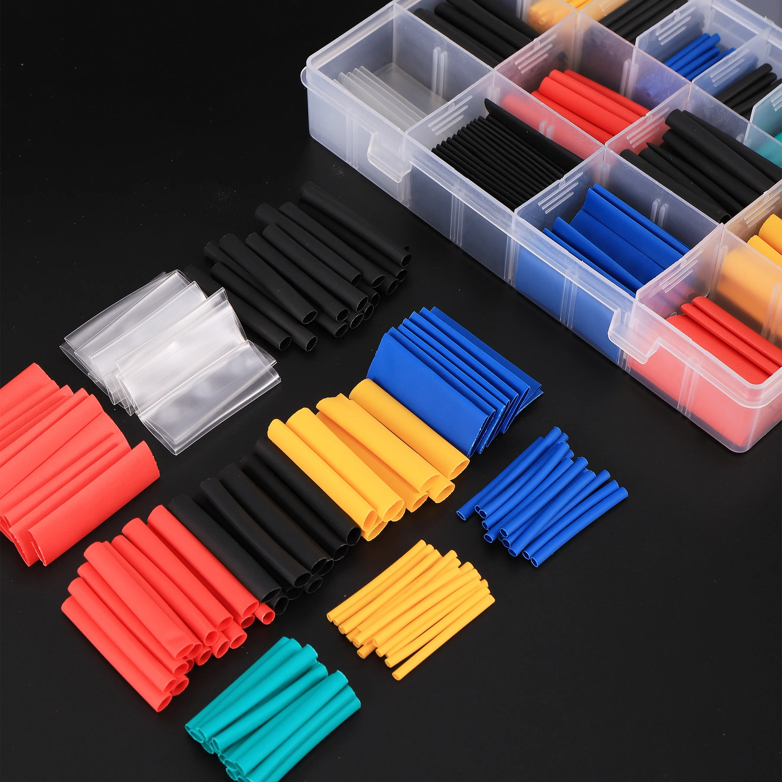 Tube thermorétractable,Kit de tubes thermorétractables,gaine d ...