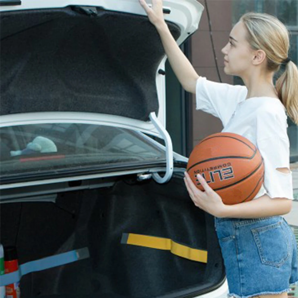 Car Trunk Organizer Strap Fixed Elastic Belt Storage Hook And Loop Band ...