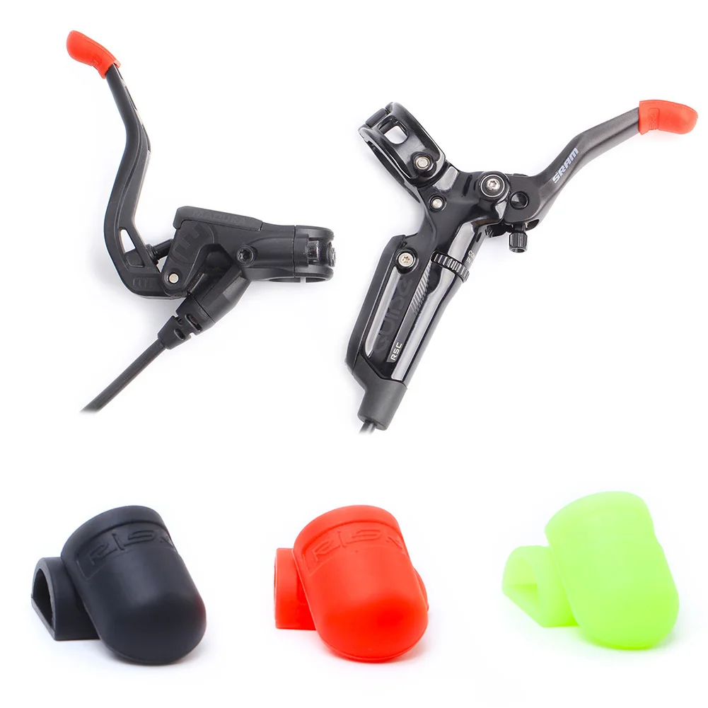 2PCS Silicone Gel Brake Handle Lever Cover Mountain Road Bike Cycling ...