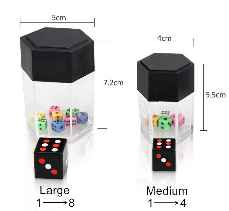 Explode Explosion Dice Easy Magic Tricks For Kids Magic Prop Novelty ...