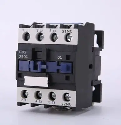 LC1D-AC-Contactor-CJX2-2501-25A-NC-3-Phase-DIN-Rail-Mount-Electric ...