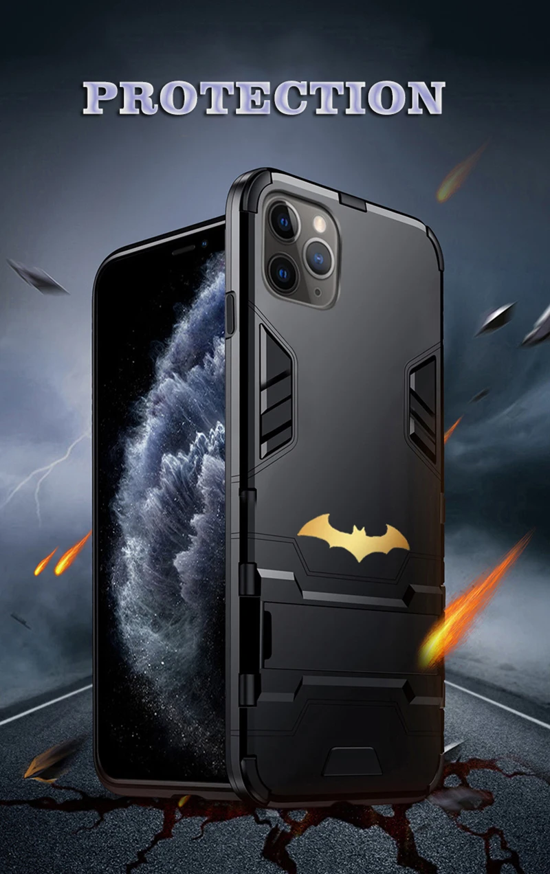 Batman Phone Cases iPhone Stand Case Shockproof