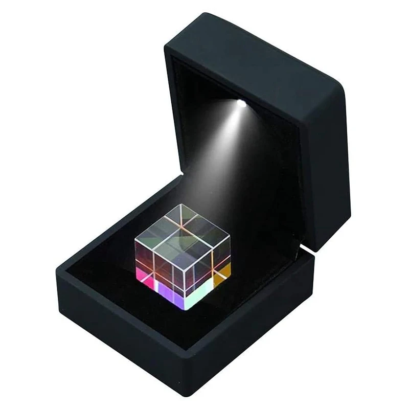 Optic Prism Square, Multi Color Optical Glass Prism, RGB Dispersion ...