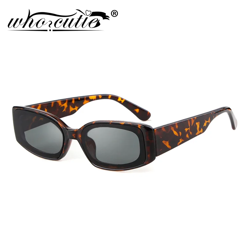 Narrow Rectangular Sunglasses Women Brand Designer Retro Vintage 2019 ...