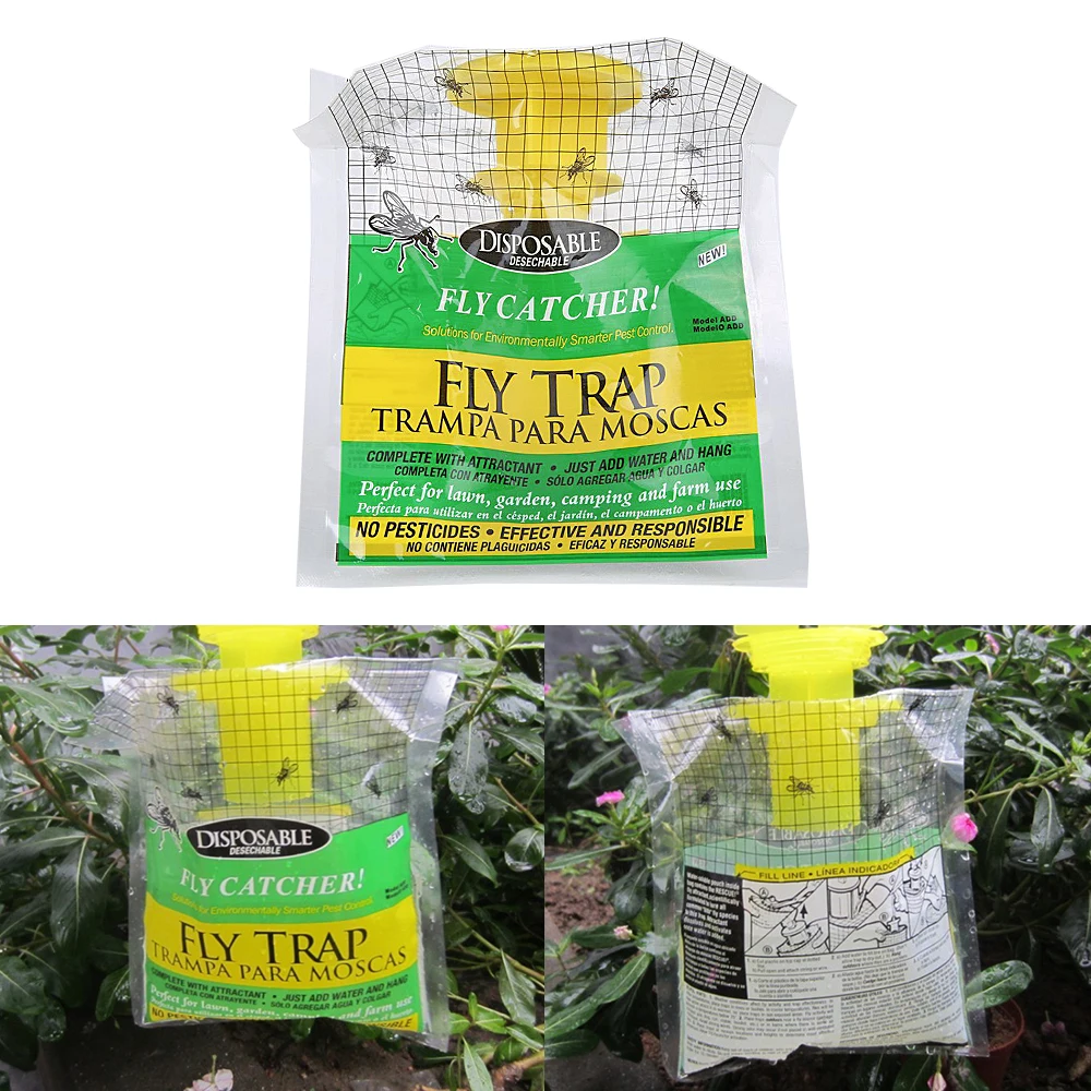 Disposable Falycatcher Bag Outdoor Flycatcher Bag Control Trap Catcher ...