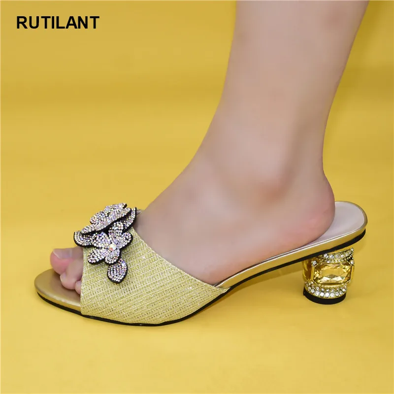 New Fashion Women Sandals Elegant Nigerian Women Pumps Shoe for Party ...