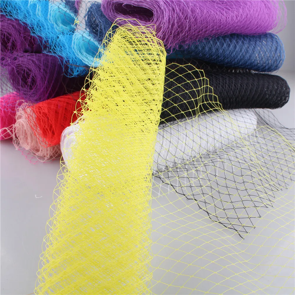 25cm*1yard Wedding Millinery Netting Russian Birdcage Veil Diy ...