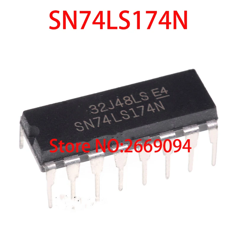 74LS174 HD74LS174P 74LS174P SN74LS174N SN74LS174 74LS174N DIP 16, 새로운 ...