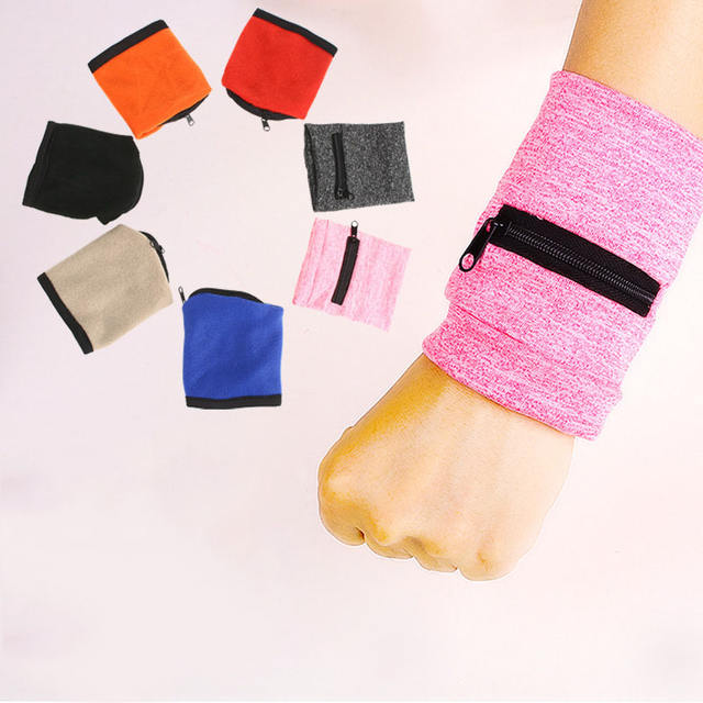 Zipper Running Wrist Pouch