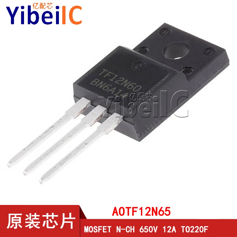 AOTF12N65 TO 220F N 650V 12A MOS 5 개|퍼포먼스 칩| - AliExpress