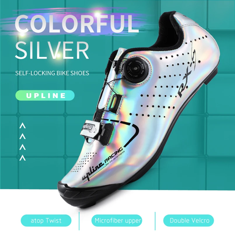 2021-new-upline-road-shoes-men-Colorful-chameleon-bike-shoes-cycling-bicycle-sneakers ...