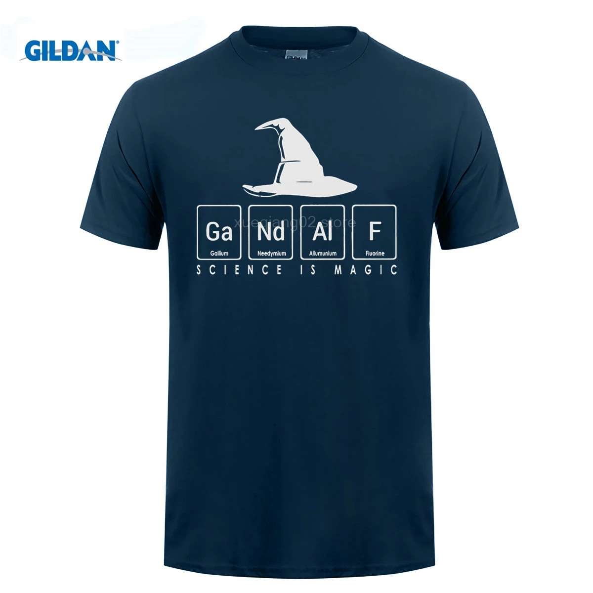 Camiseta Gandalf Science Is Magic para hombre|Camisetas| - AliExpress