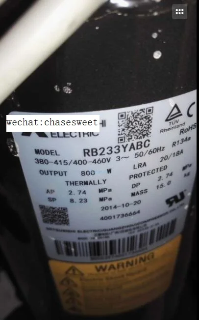 RB233YABC new and original compressor