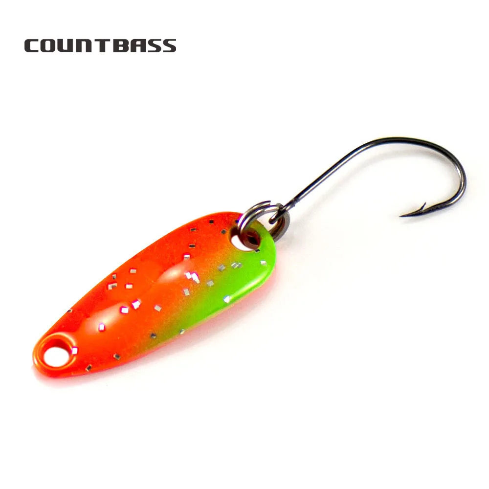 Trout Fishing Spoon Lures | Countbass Casting Spoon | Spoon Salmon ...