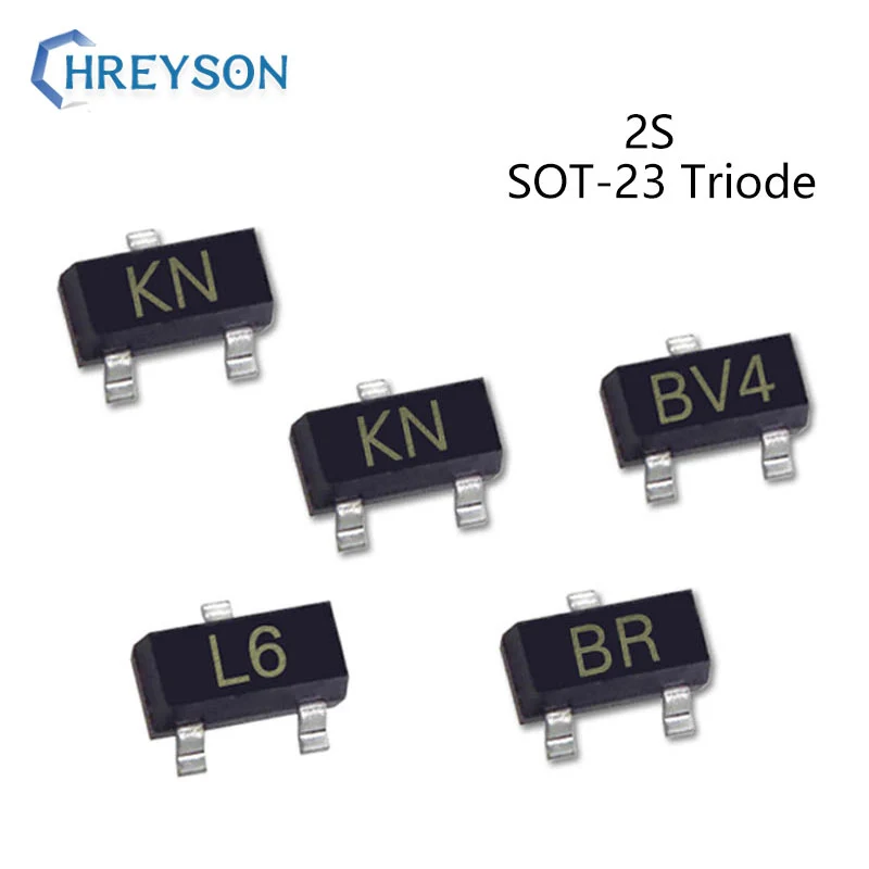 Transistor de potencia SMD NPN, triodo 2SB624 BV4 2SC945 CR 2SA1037 FR ...