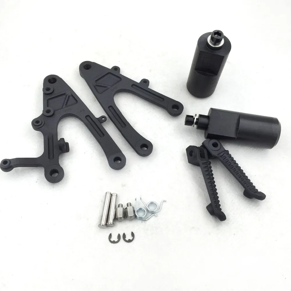 Footrest Brackets & Frame Sliders For Yamaha 2004 2005 2006 Yzf R1 Yzf ...