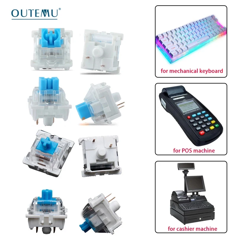 Outemu Switch Mechanical Keyboard Black Blue Brown Red Key Switch for ...