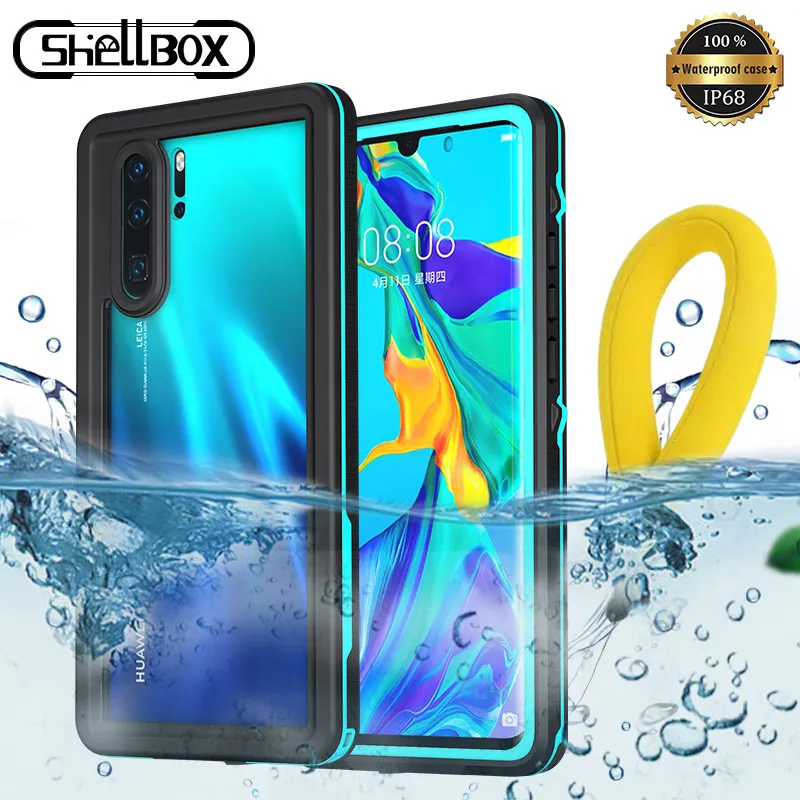 Capa de proteção à prova d'água ip68 para huawei, para os modelos p30 ...