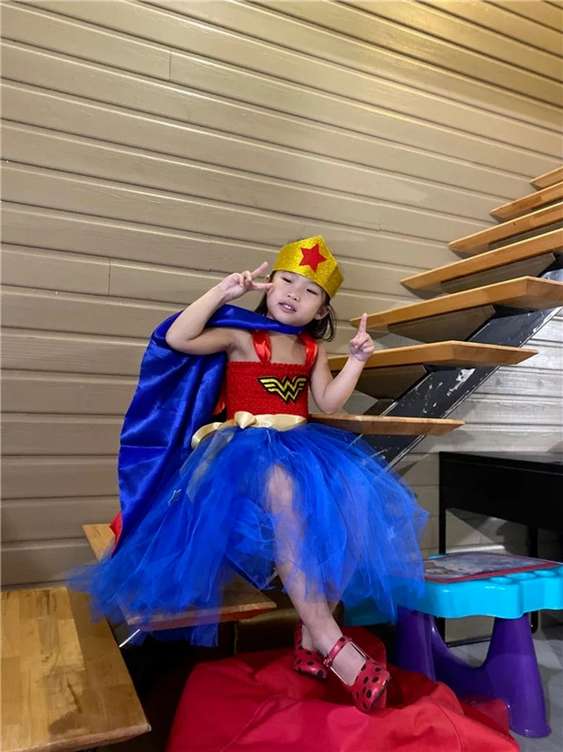 Wonder Woman Tutu Costume Diy