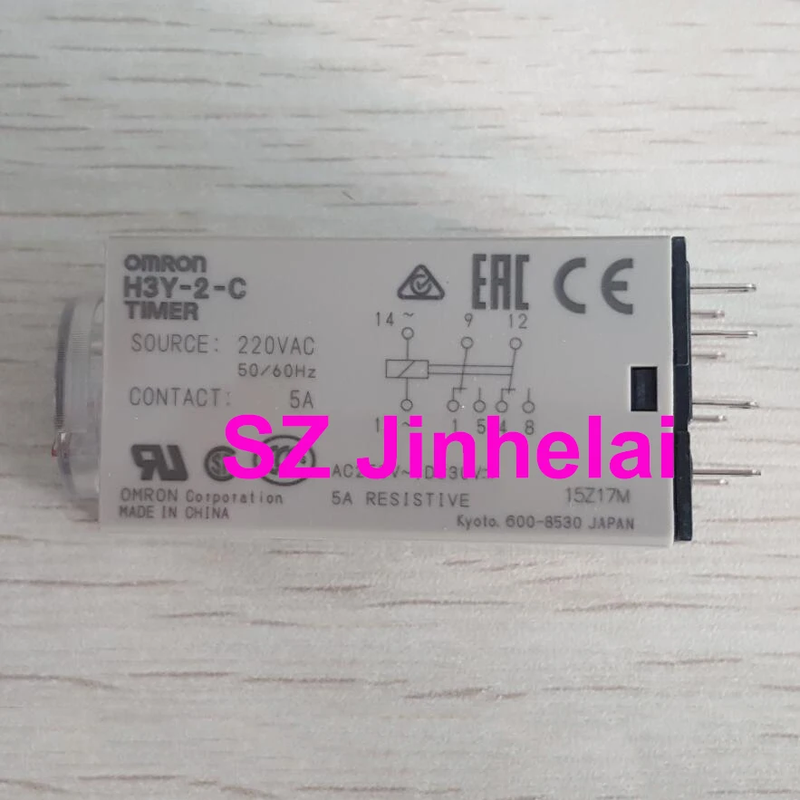 오므론 H3Y 2 C 220vac 1S 5S 10S 정품 원래 지연 타이머 릴레이 시간|omron time relay|time ...