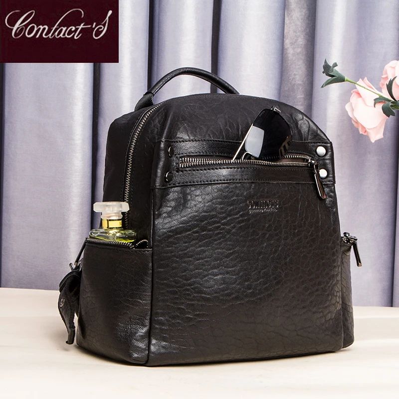 Contact-s-Genuine-Leather-Casual-Small-Backpack-Women-Fashion-School ...