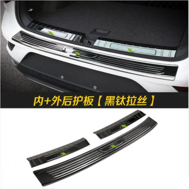 Car-accessories-For-Volkswagen-T-ROC-2018-2020-Stainless-Steel-Rear ...
