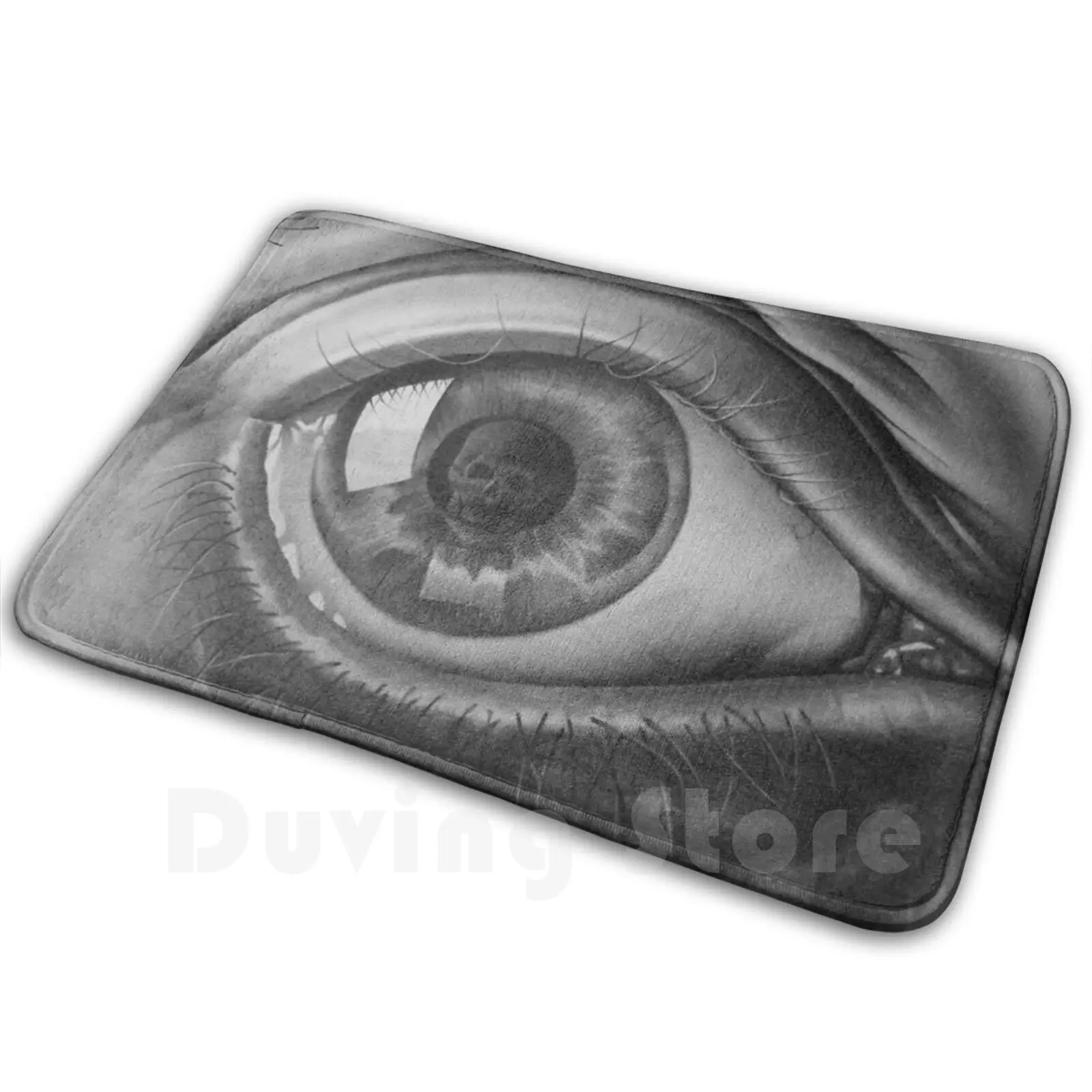 Mc Escher Eye Soft Non-slip Mat Rug Carpet Cushion Escher Painter ...