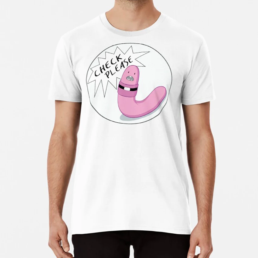 Check Please t shirt shelby adventure time check please cheque please ...