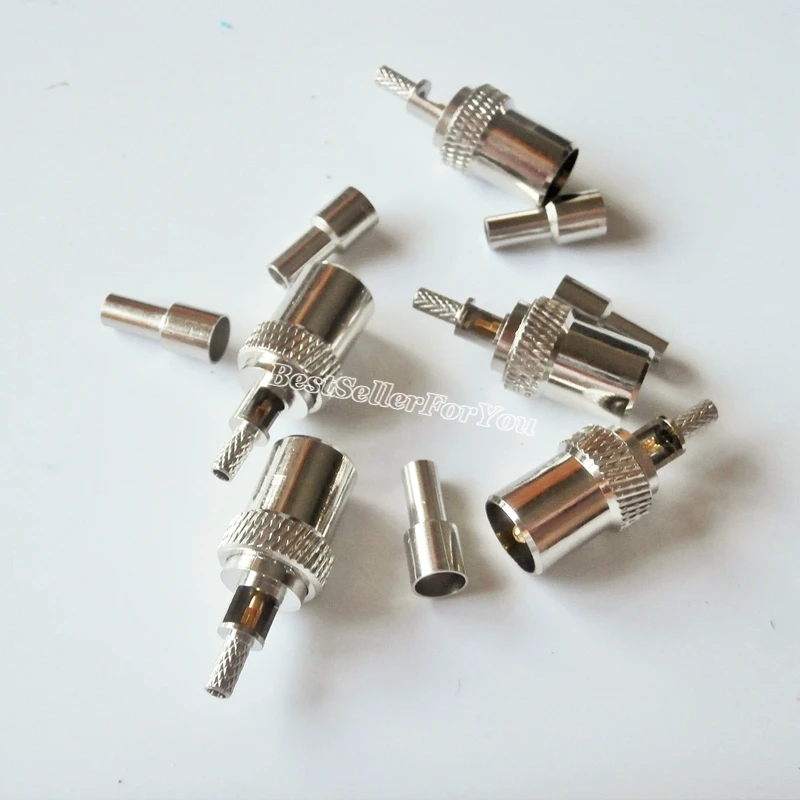 Conector IEC TV DVB T PAL, conector macho, engarce de ventana, cable ...