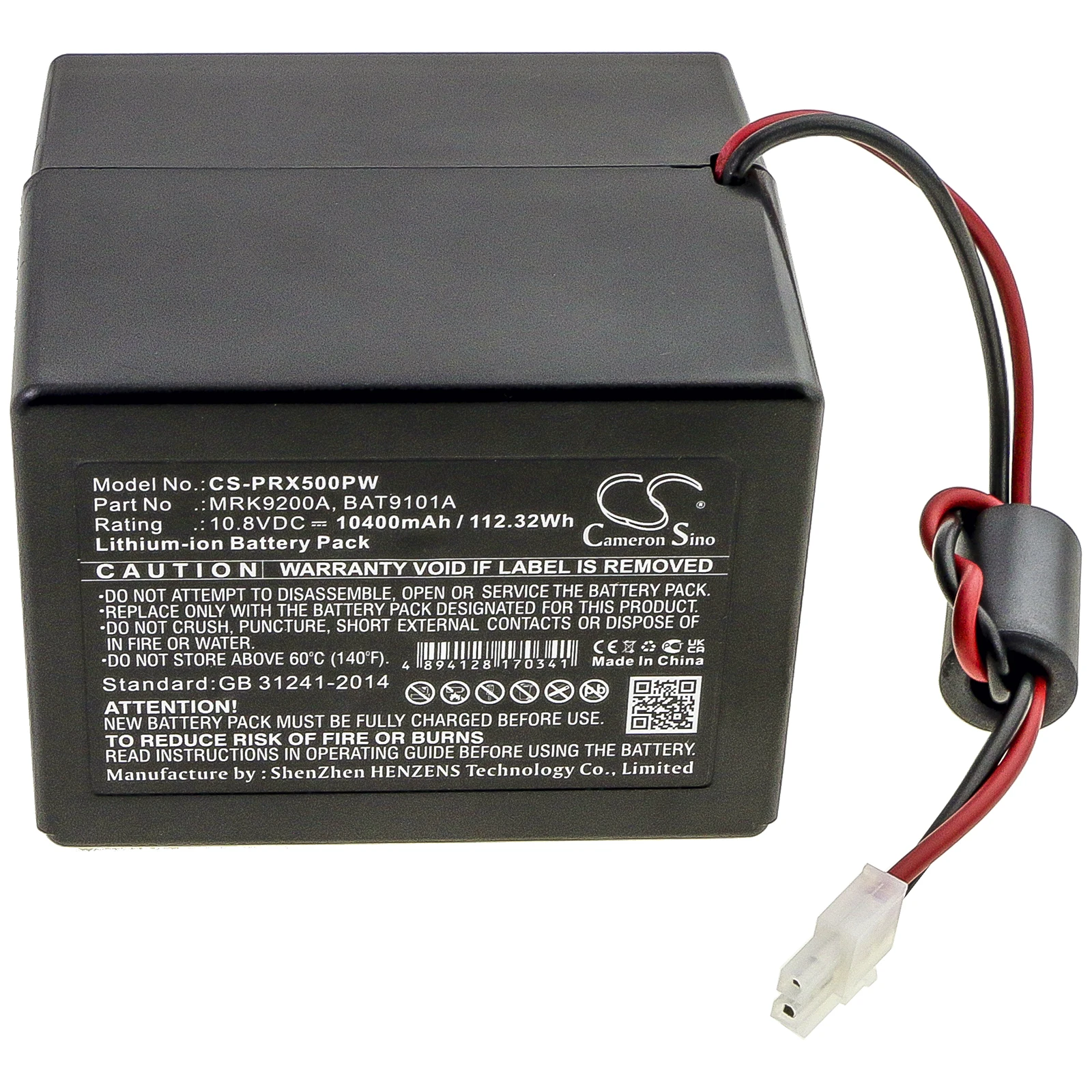 Lawn Mowers Battery for Robomow RX50, BAT9101A, MRK9200A 10400mAh