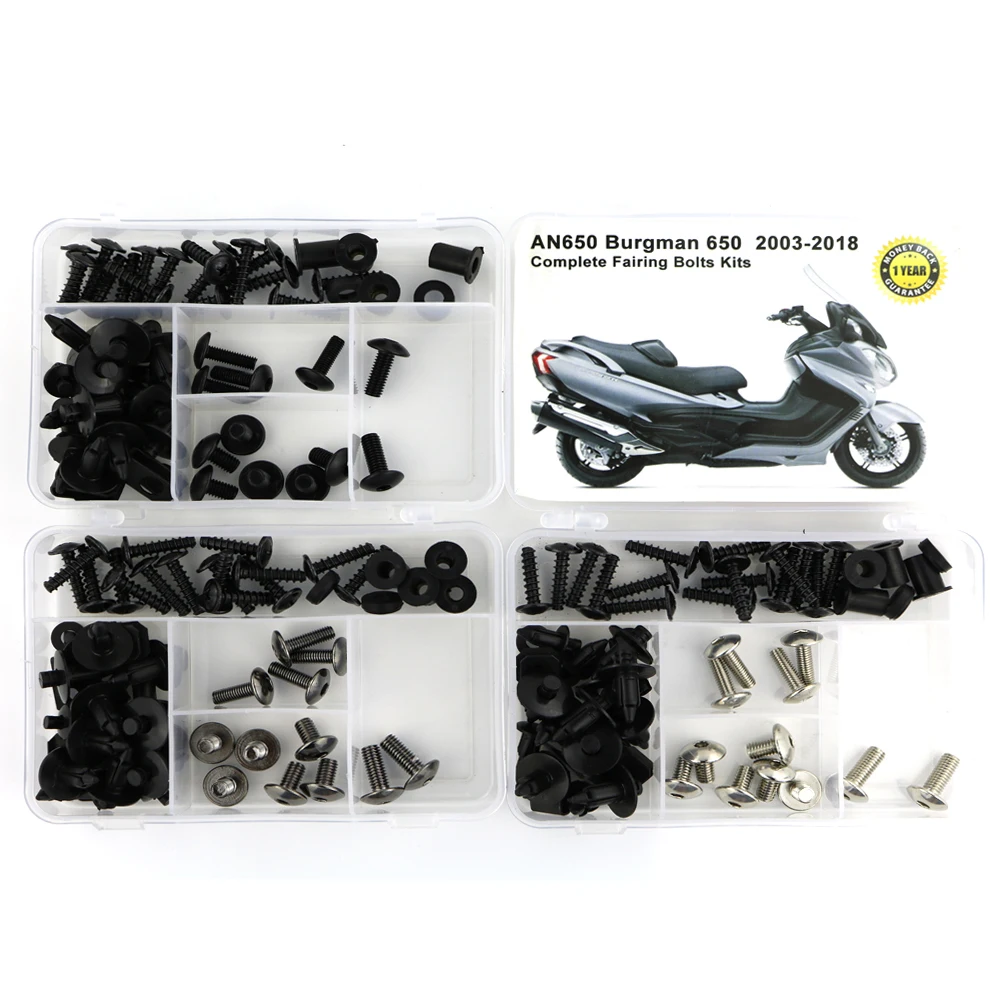 Fit For Suzuki AN650 Burgman 650 2003 2018 Complete Cowling Full ...