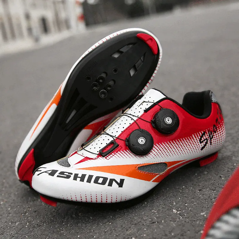 Men's Cycling Shoes Professional Racing Road Bike Self-Locking Bicycle ...