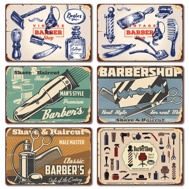 Barber Tools Art