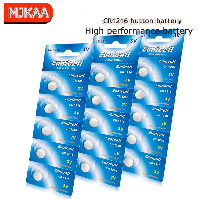 Supplier Wholesale Cheap 100 PCS Cr1216 3V CR 1216 5034LC DL1216 BR1216 ...