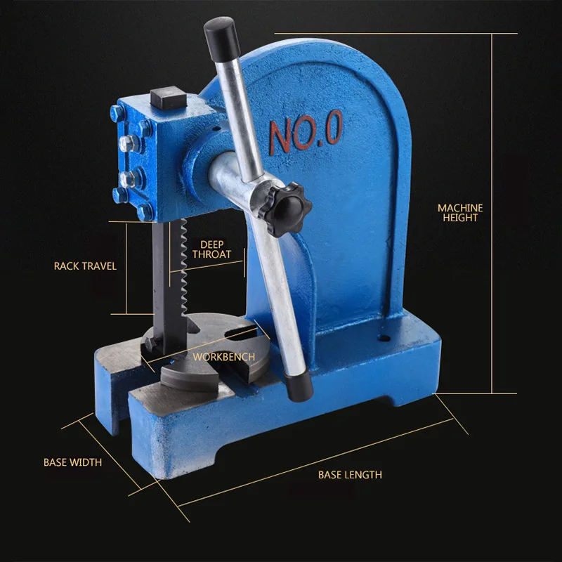AP-1T High-intensity Manual Presses Machinehand Press Machine Small ...