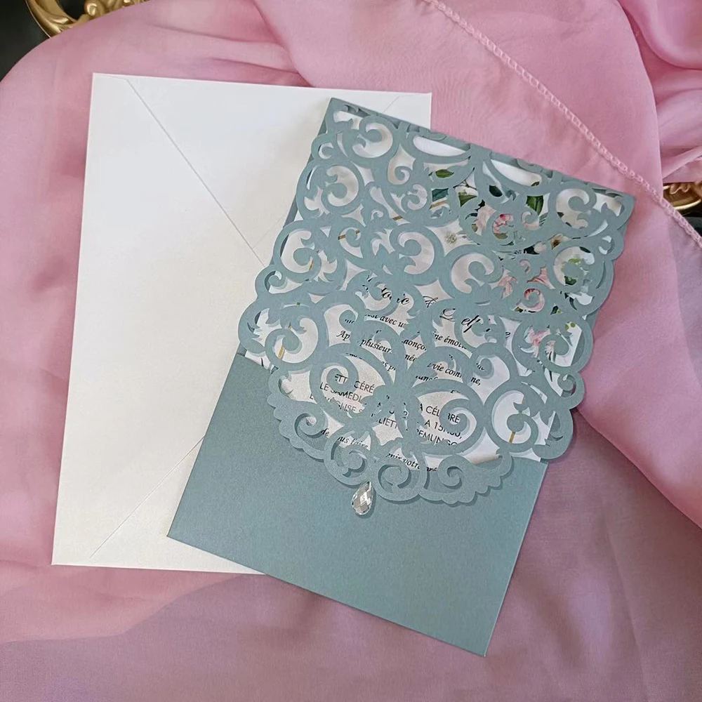 Tiffany Blue Wedding Invitations Diy