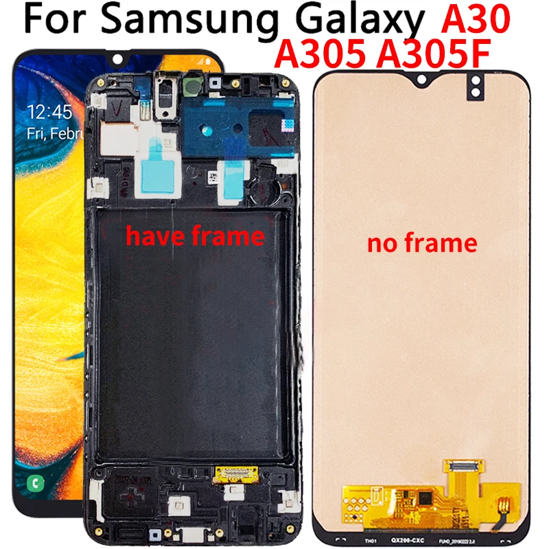 Original Incell Amoled6.4'' For Samsung Galaxy A30 A305 A305f Lcd ...
