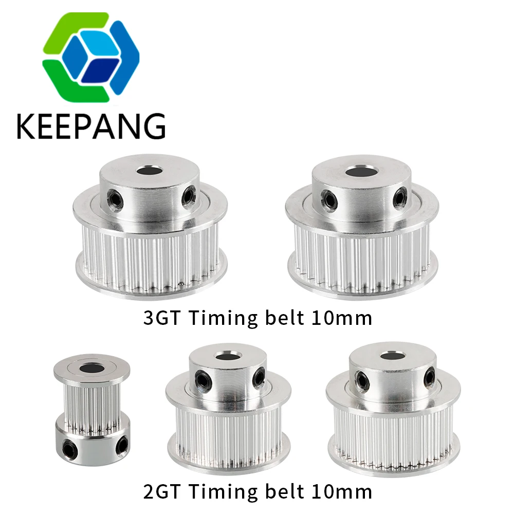 2Pcs-GT2-GT3-Timing-Pulley-3D-Printer-pulley-30-36-40-48-60-Tooth ...