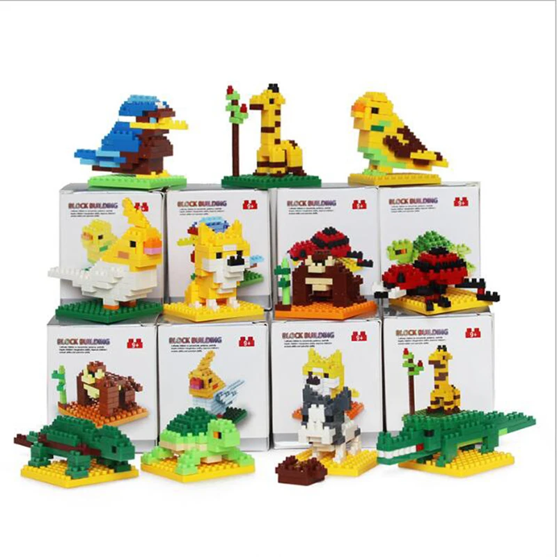 New-Wholesale-Cheapest-diamond-mini-building-blocks-animal-toy-bag ...