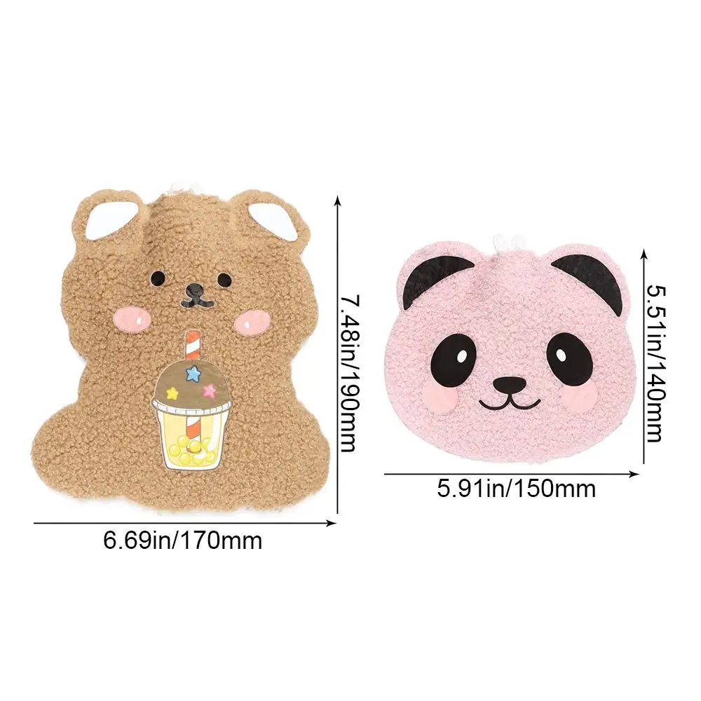 Chaufferette,Chauffe-main en peluche réutilisable,Mini bouteille d'eau ...