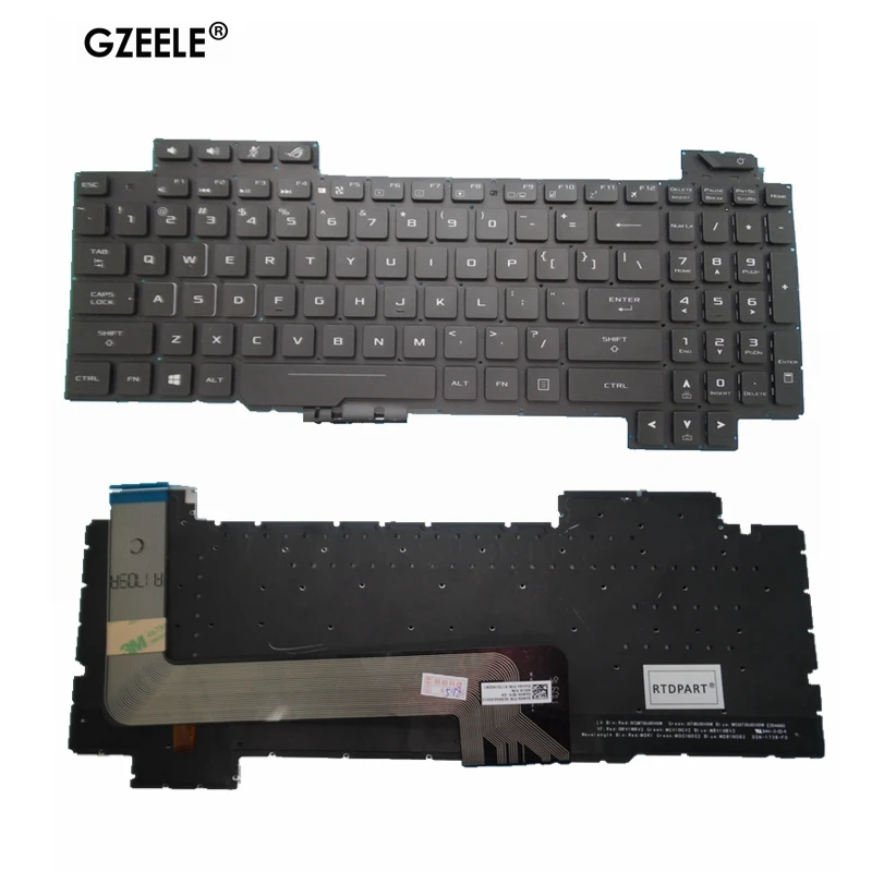 English-Backlit-keyboard-for-ASUS-ROG-GL703V-GL703VD-GL703VM-GL703G ...