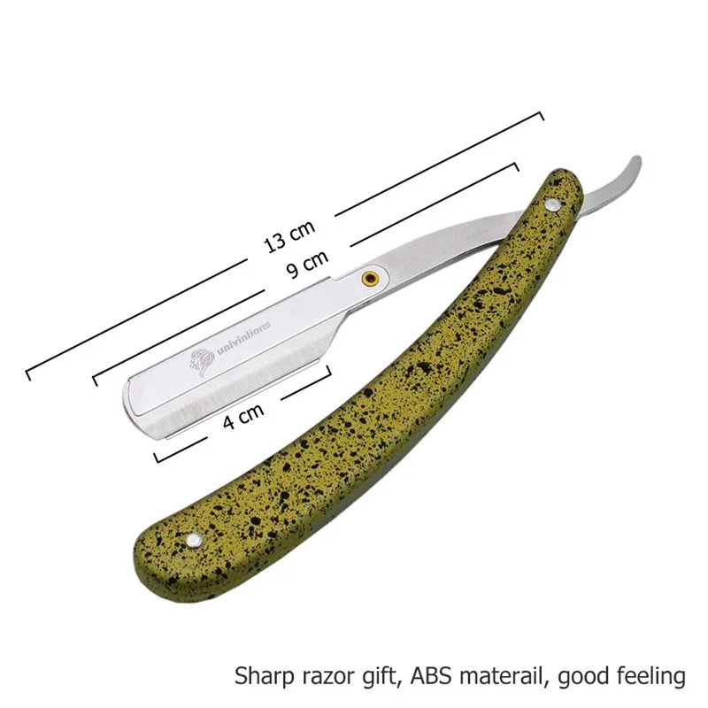 Univinlions ABS plastic soft handle foldable sharp blade razor stick ...