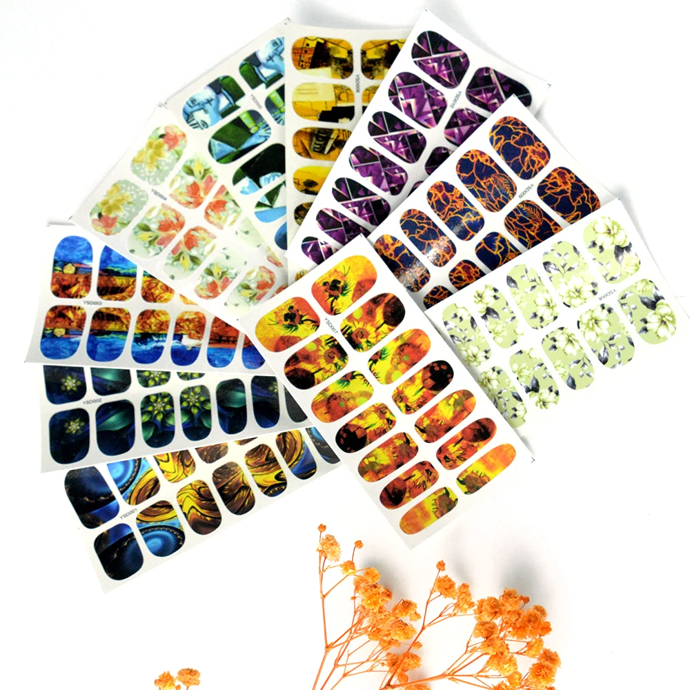 Water Decals Stickers 3D Watermark Sticker Magic Starry Sky Series DIY ...