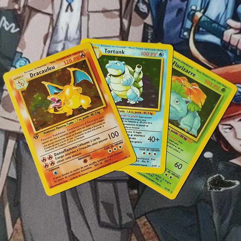 Blastoise Charizard Venusaur Cards