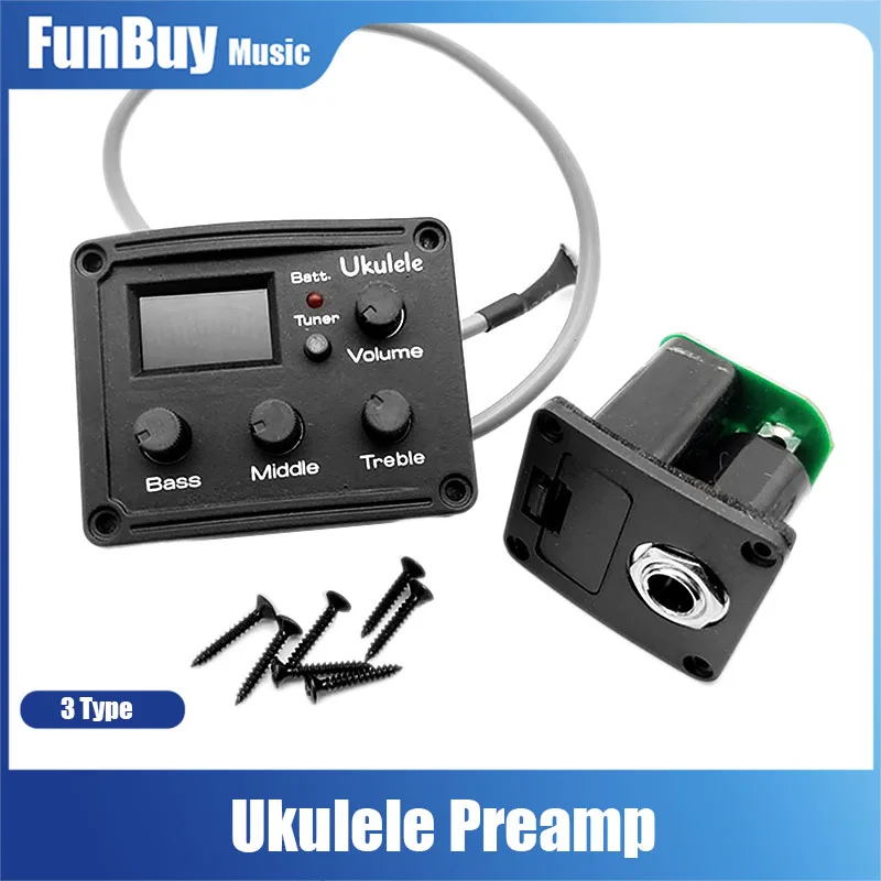 Ukulele-Uke-Piezo-Pickup-Preamp-3-Band-Hawaii-Mini-Guitarra-EQ ...
