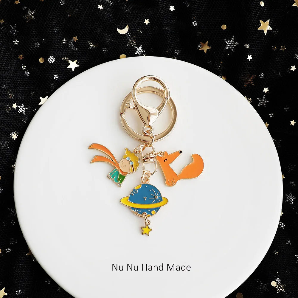 Trendy-The-Little-Prince-Keychain-Cute-Fox-Airpods-Pendant-For-Clothes ...