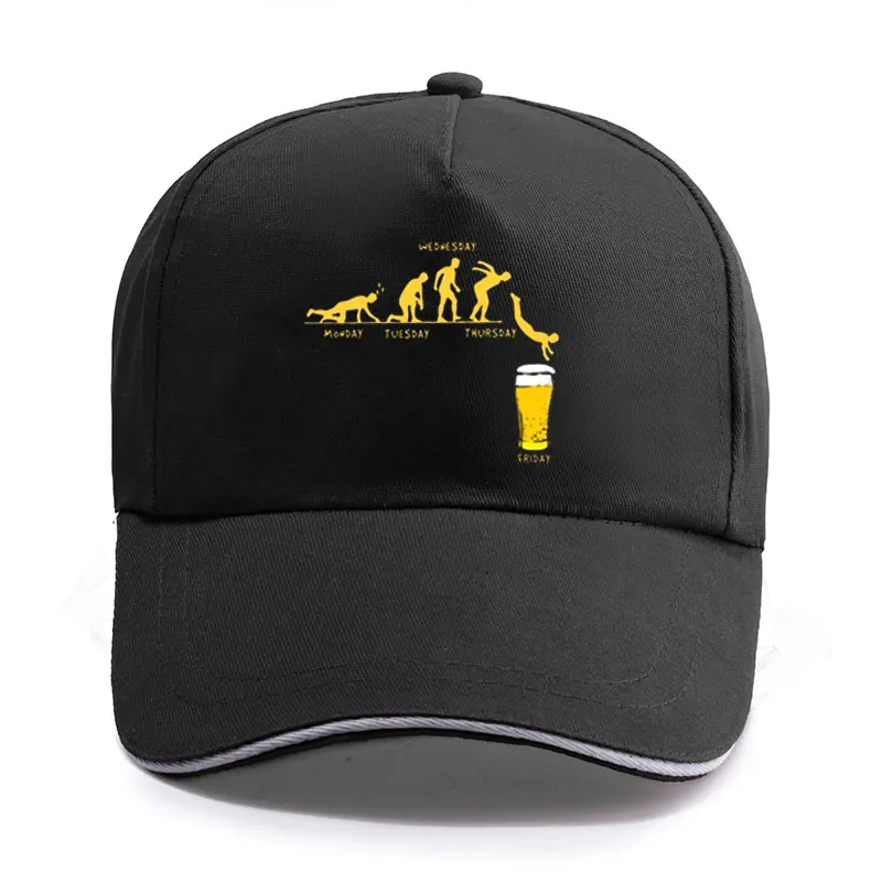 Week Craft Beer Funny Print Baseball Cap Unisex Women Men Casual Cotton ...